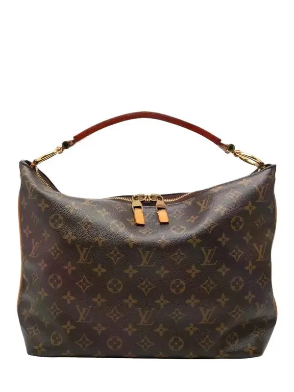 LOUIS VUITTON Monogram Sully Pm Shoulder Bag - Brown