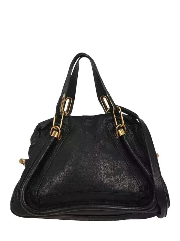 Chloé 2011 Paraty Leather Tote Bag - Black