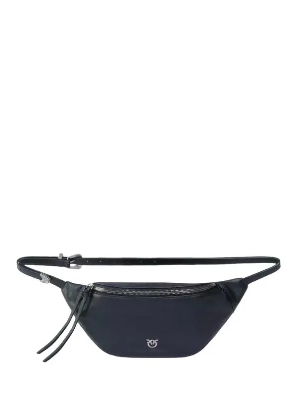 Pinko Love Birds-detail Belt Bag - Black