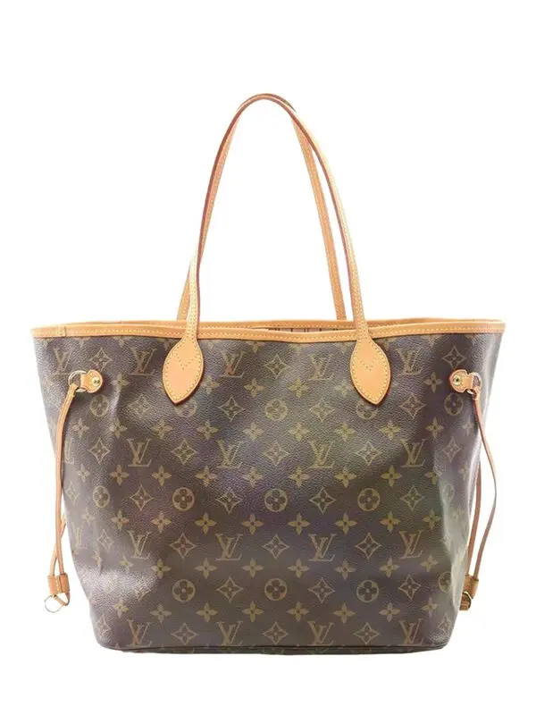 LOUIS VUITTON 2008 Monogram Neverfull Mm Tote Bag - Brown