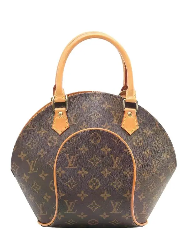 LOUIS VUITTON 1999 Monogram Ellipse Pm Handbag - Brown