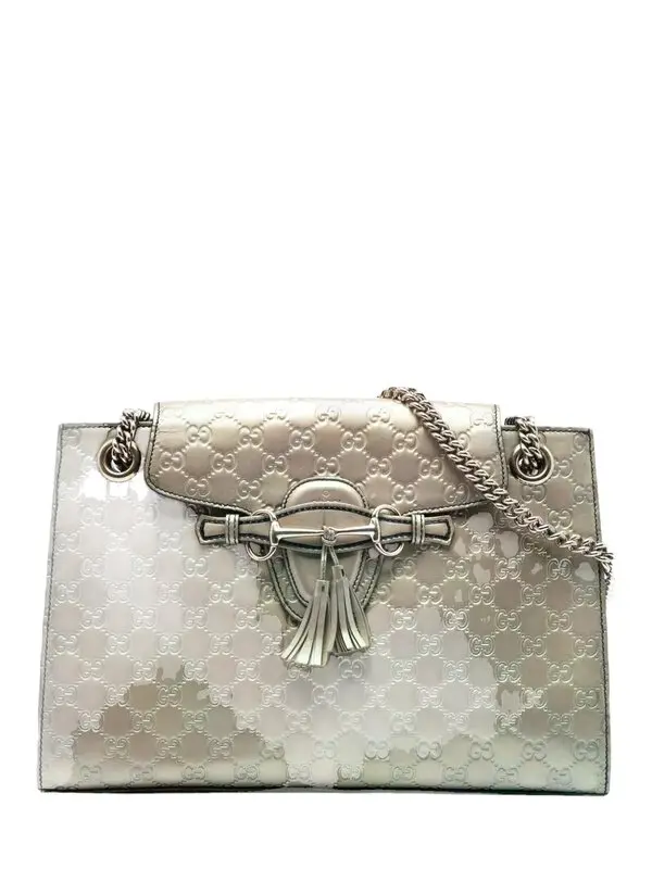 Gucci Large Sima Emily Shoulder Bag - Gold