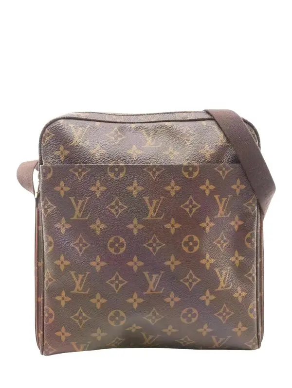 LOUIS VUITTON 2010 Monogram Trotteur Beaubourg Crossbody Bag - Brown