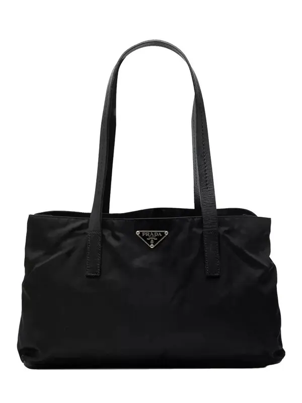 Prada 2000-2013 Tessuto Tote Bag - Black