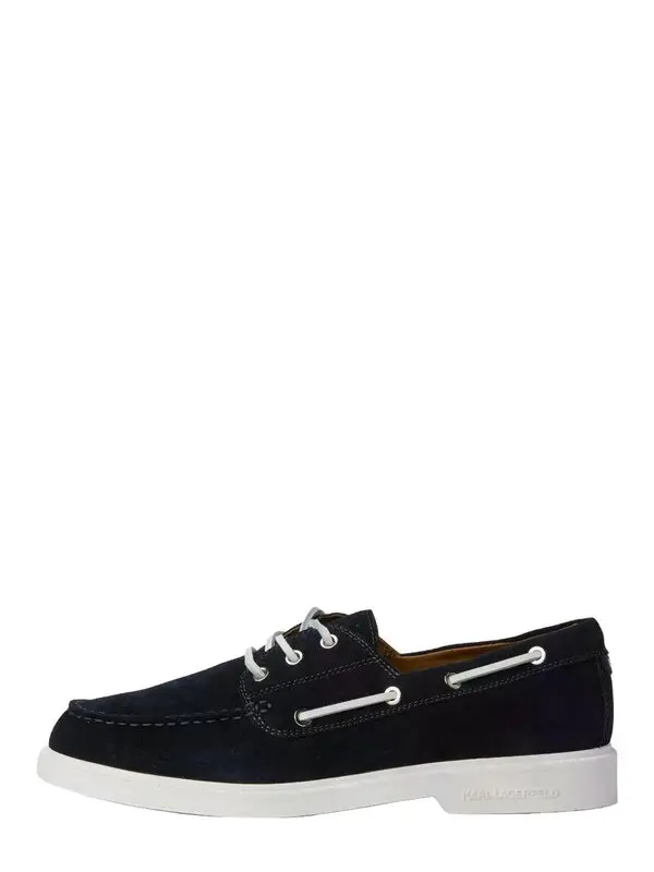 Karl Lagerfeld Kori Boat Shoes - Blue