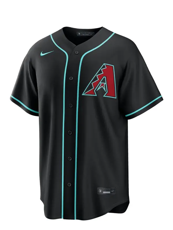 Nike Corbin Carroll Arizona Diamondbacks Mlb Replica Jersey - Black