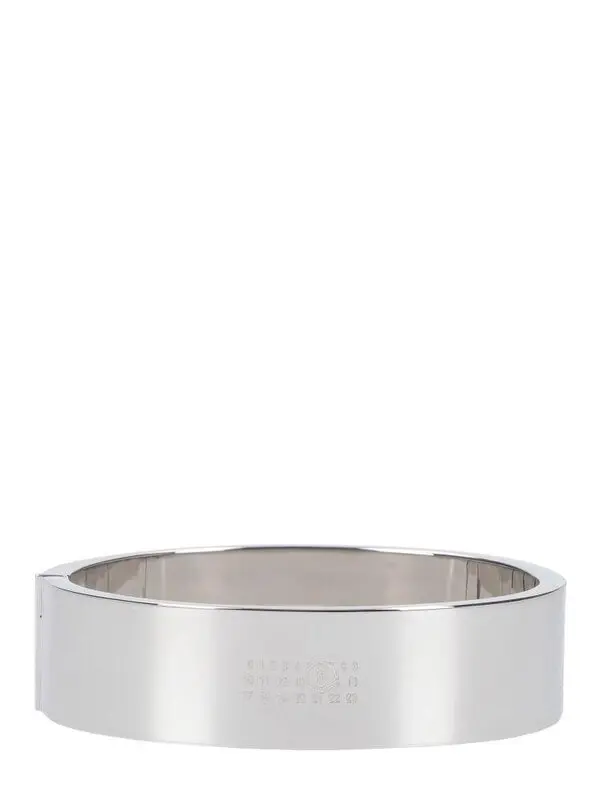 MAISON MARGIELA Numeric Bangle - Silver