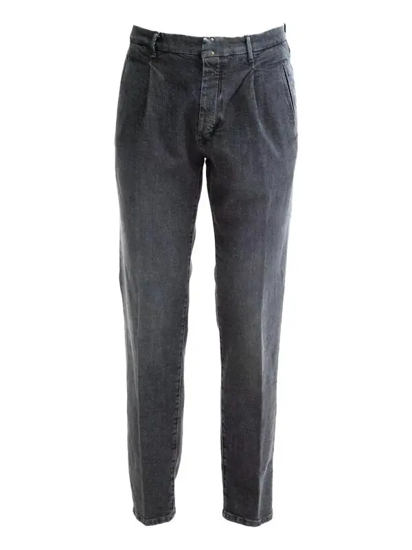 Incotex Pleated Jeans - Grey