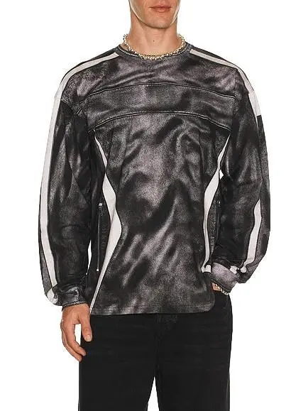 DIESEL® Long Sleeve Box Tee - Multi