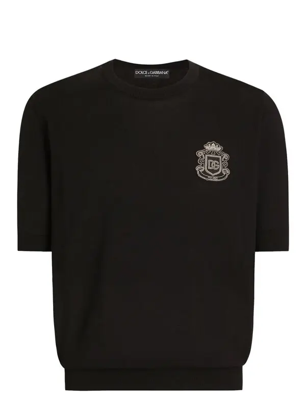 Dolce & Gabbana Cotton Pullover - Black