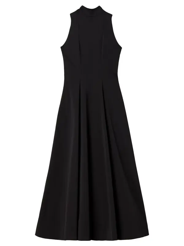 GWYN Hester Midi Dress - Black