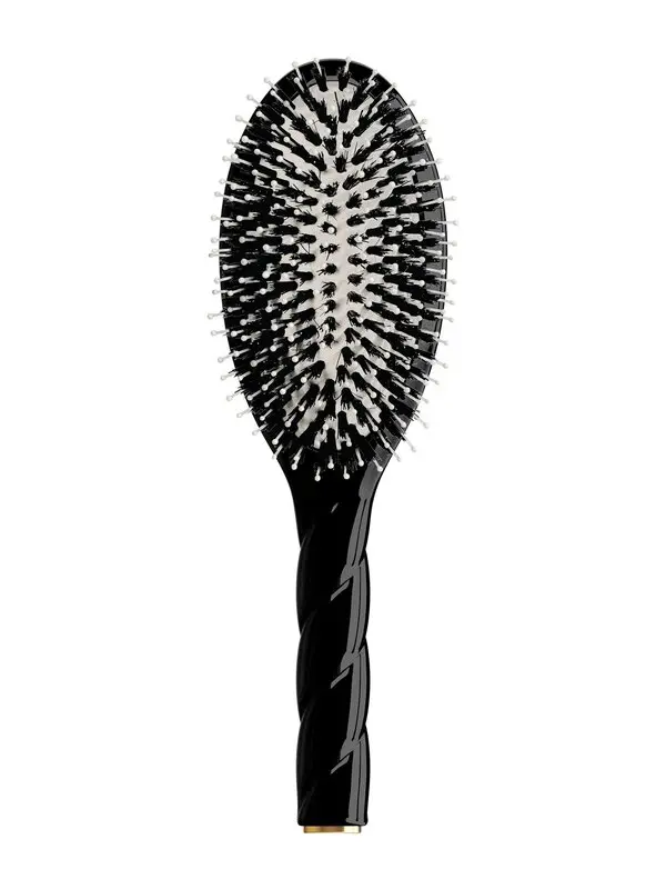 LA BONNE BROSSE The Care & Detangling Hairbrush - Black