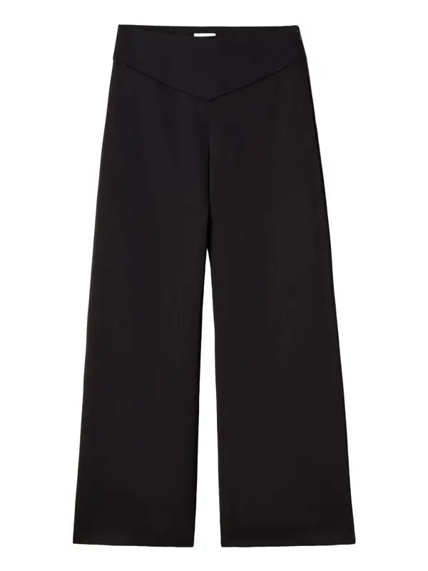 GWYN Jackie Satin Pant - Black