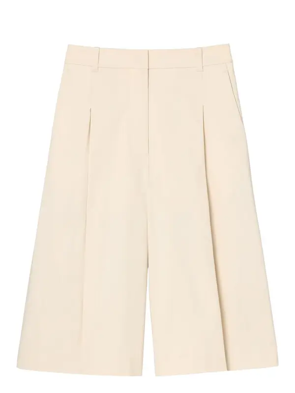 GWYN Tailored Bermuda Shorts - Bone