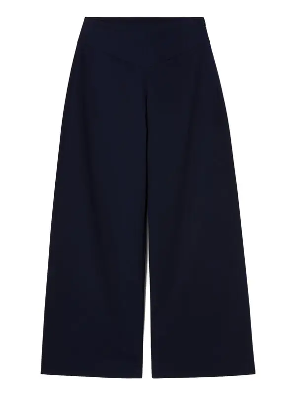 GWYN Jackie Wide-leg Pant - Navy