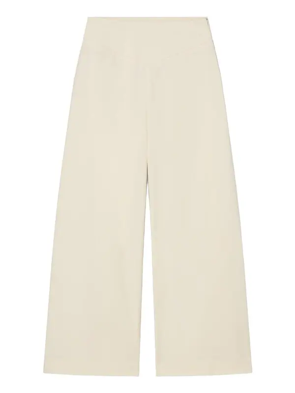 GWYN Jackie Wide-leg Pant - Vanilla