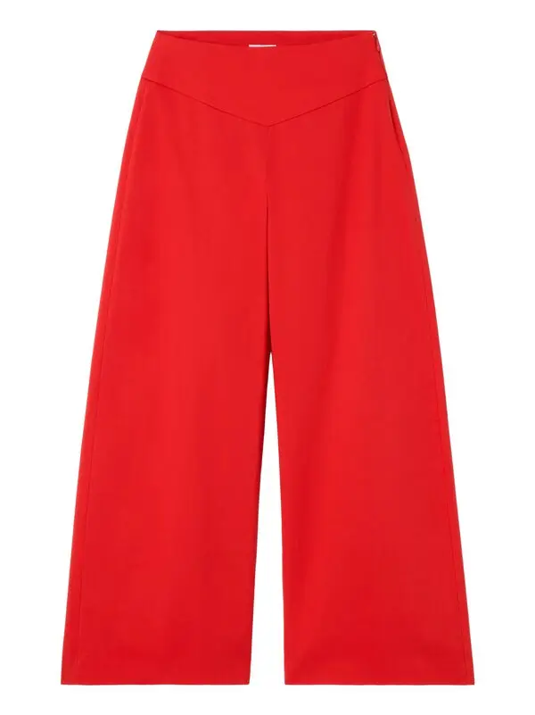 GWYN Jackie Wide-leg Pant - Vanilla