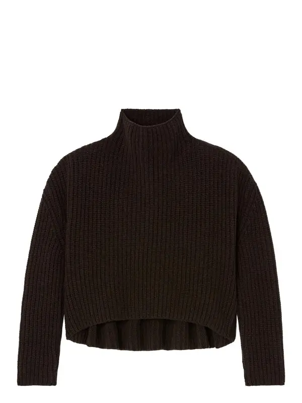 GWYN Sloane Sweater - Cacao Brown