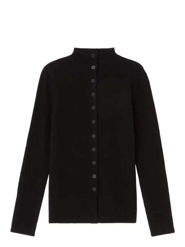 GWYN Lottie Cashmere Cardigan - Black