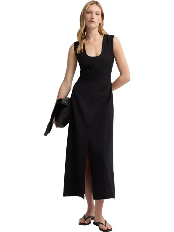 GWYN Merritt A-line Dress - Navy