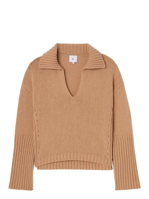 GWYN Tatum Sweater - Light Camel