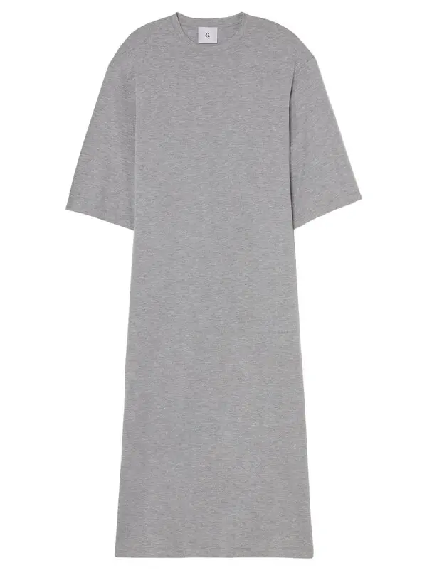 GWYN Lane T-shirt Dress - Light Gray