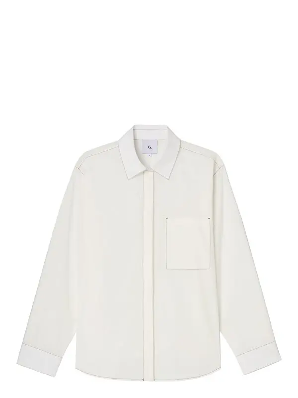 GWYN Reed Shirt - Ivory