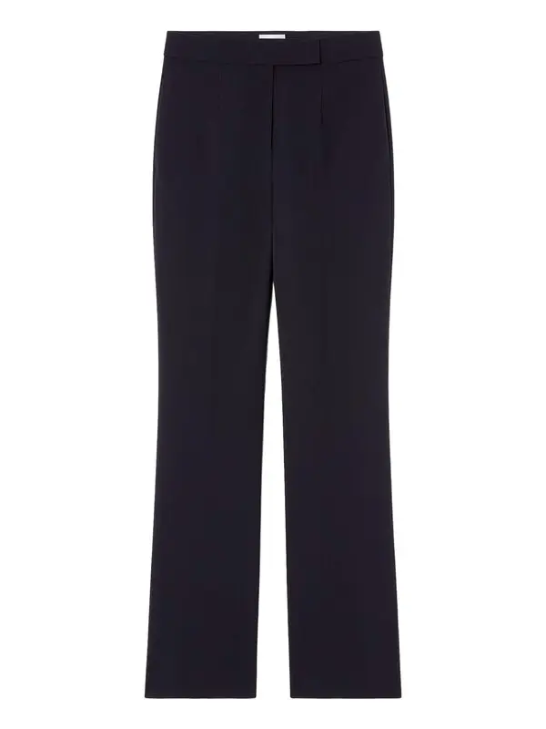 GWYN Kick Flare Trousers - Navy