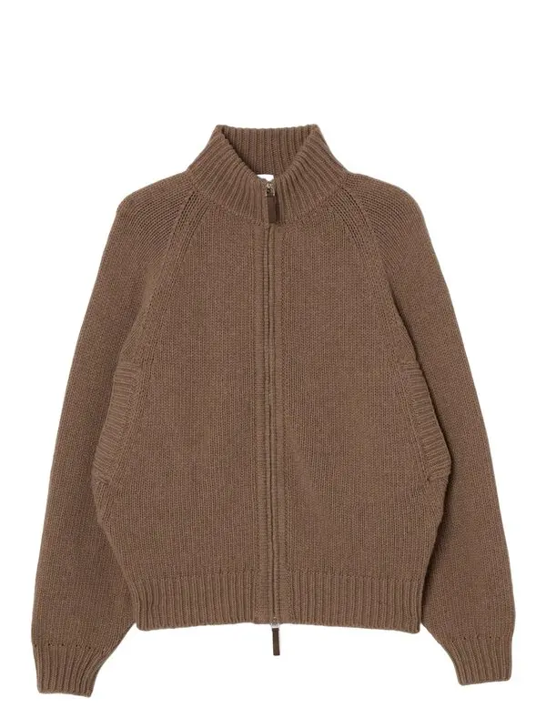 GWYN The Whistler Cardigan - Taupe