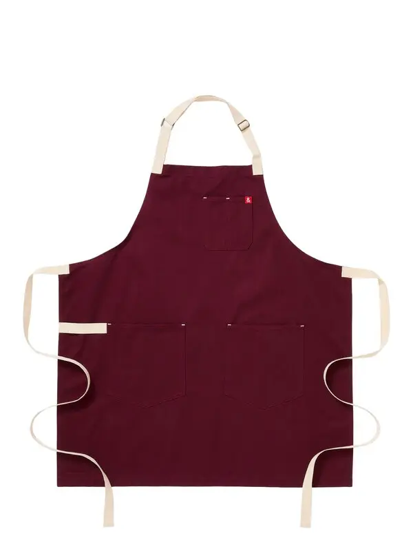 HEDLEY & BENNETT Essential Apron - House Red
