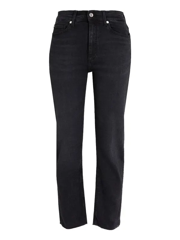 Sandro High-rise Skinny Jeans - Black