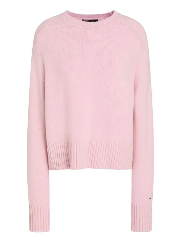 Maje Cashmere-blend Pullover Sweater - Baby Pink