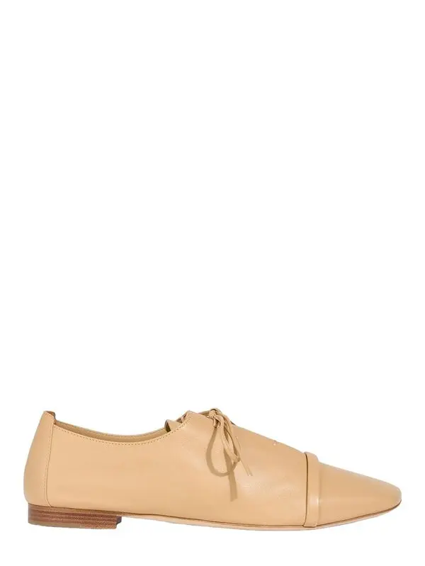 MALONE SOULIERS Jean Leather Loafers - Sand