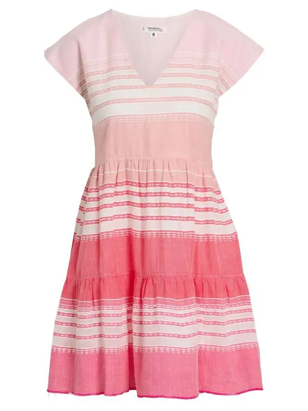 LEMLEM Eshai Striped Mini Dress - Pink