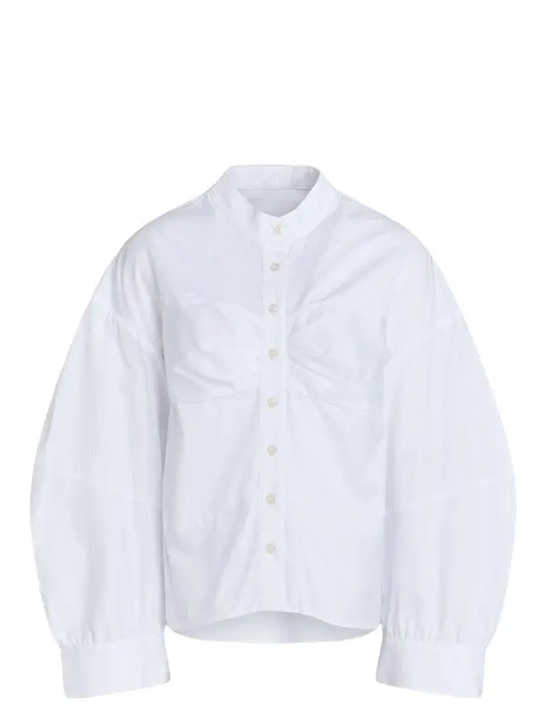 KIKA VARGAS Rigoberta Cotton Shirt - White