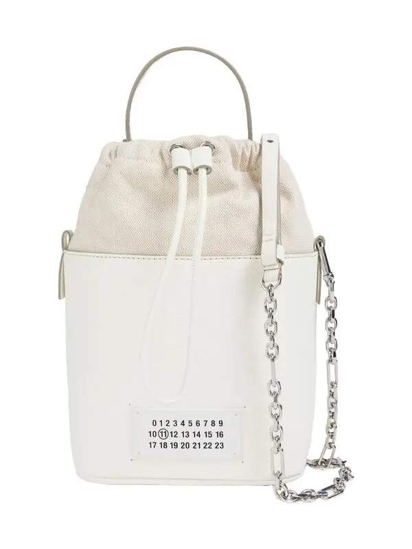 MAISON MARGIELA 5ac Bucket Bag - White
