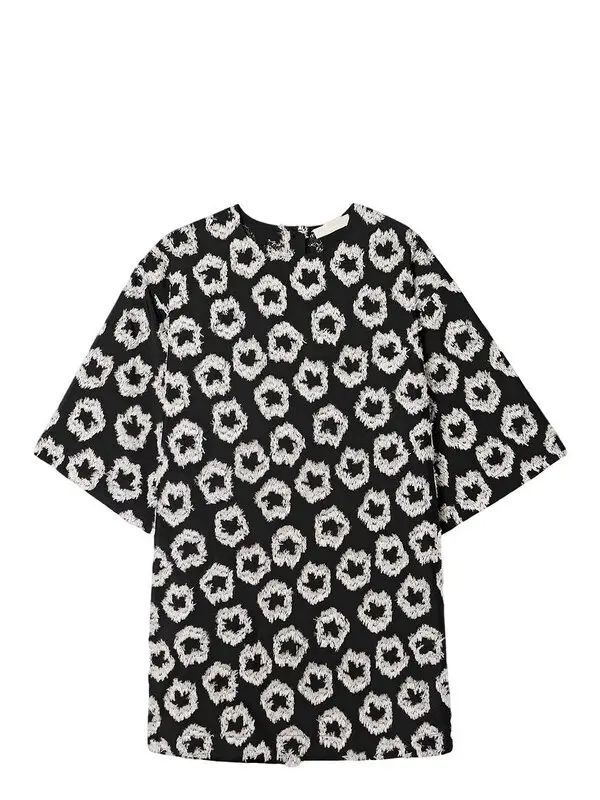 Ulla Johnson Remy Fil Coupé Faille Tunic - Black