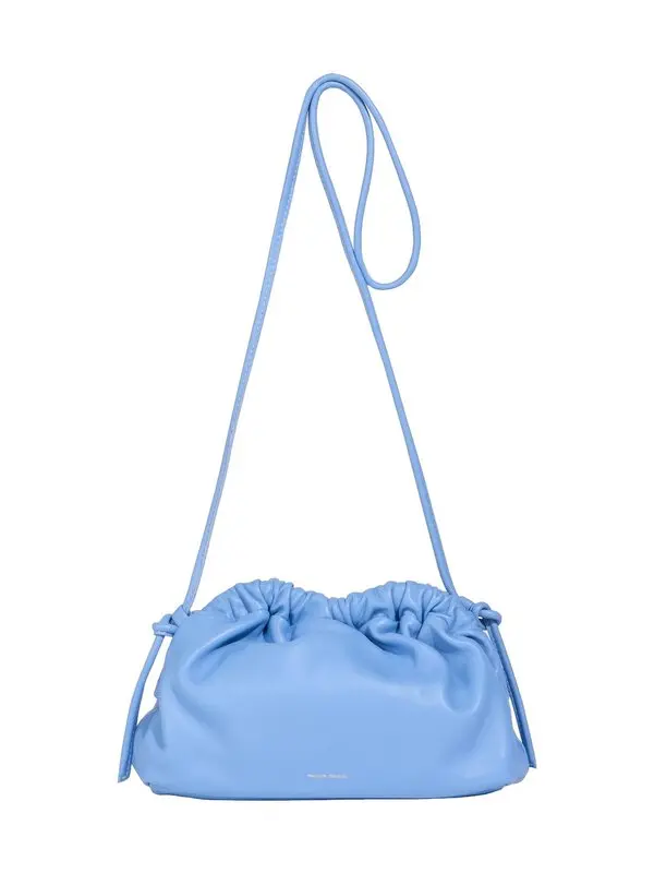 MANSUR GAVRIEL Mini Cloud Leather Clutch - Light Blue
