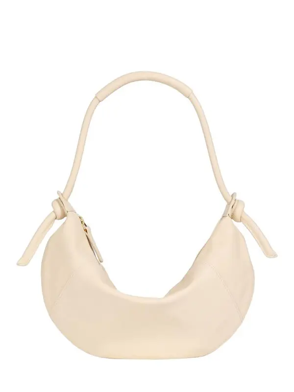 MANSUR GAVRIEL Fortuna Leather Shoulder Bag - Ivory