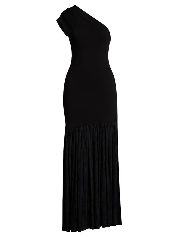 Proenza Schouler One-shoulder Maxi Dress - Black