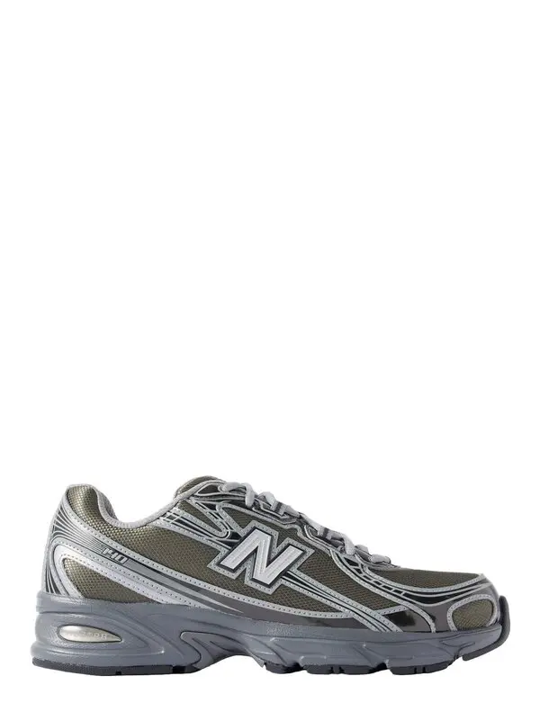 NEW BALANCE 740 Rubber And Mesh Sneakers - Black