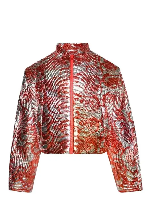 RRR123 Zip-fastening Jacket - Red