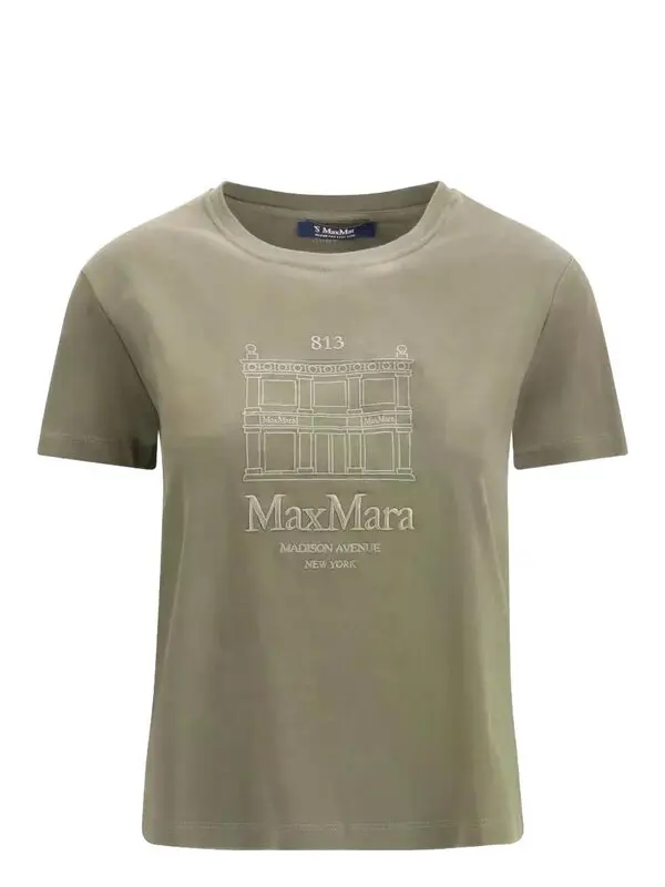 Max Mara Bella Graphic T-shirt - Green