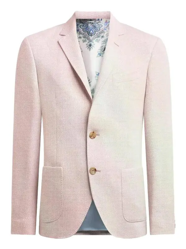 Etro Single-breasted Blazer - Pink