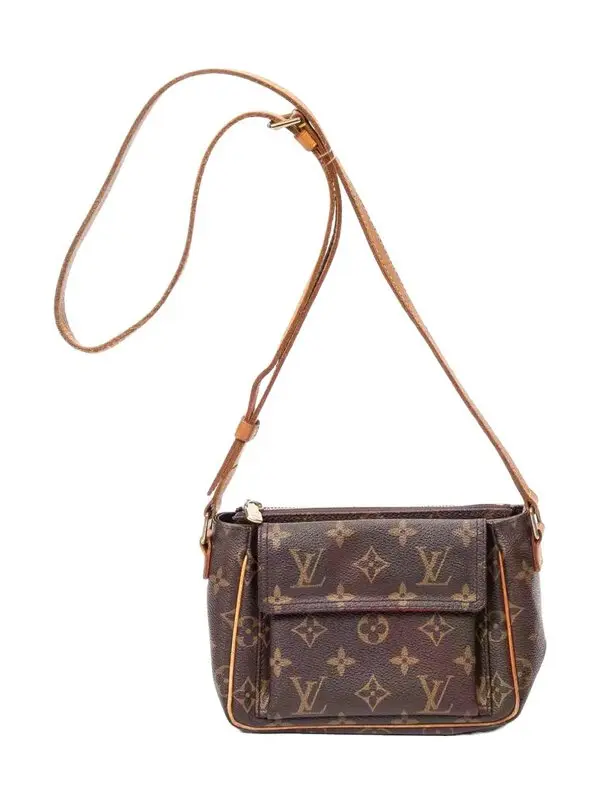 LOUIS VUITTON Viva Cite Logo Shoulder Bag - Brown