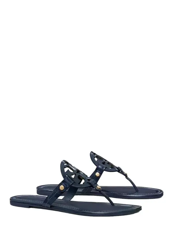 Tory Burch Miller Cut-out Flat Sandals - Blue