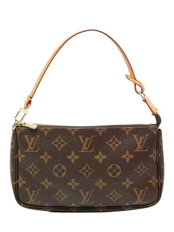 LOUIS VUITTON 2003 Monogram Pochette Accessoires - Brown