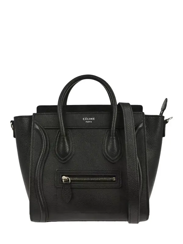 Celine 2015 Luggage Nano Tote Bag - Black