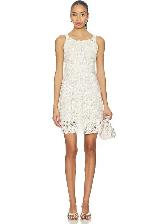 CLEOBELLA Danni Mini Dress - Parchment