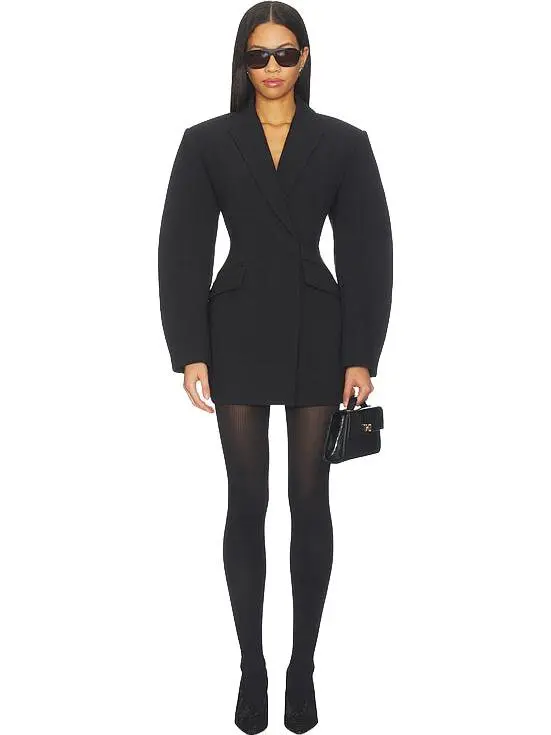 Ronny Kobo Jo Jacket Dress - Black